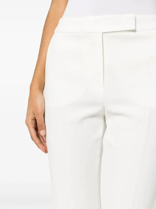 Max Mara Pressed-crease Straight Trousers