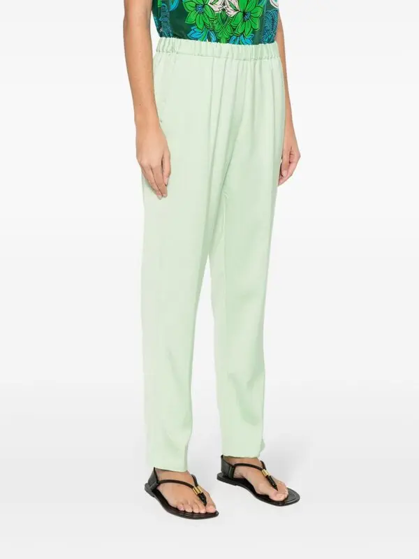 FORTE_FORTE Elasticated High-waisted Trousers
