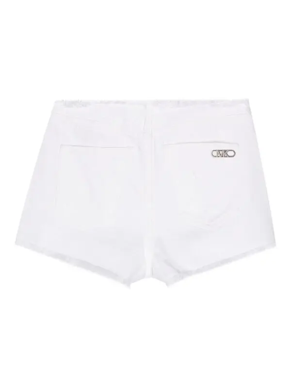 Michael Kors Frayed Denim Shorts