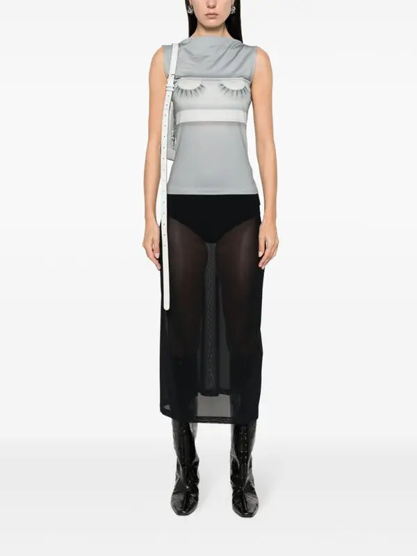 Acne Studios X Katerina Jebb Graphic-print Top