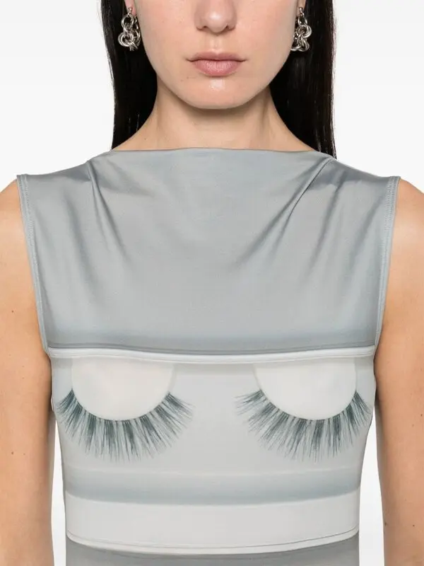 Acne Studios X Katerina Jebb Graphic-print Top