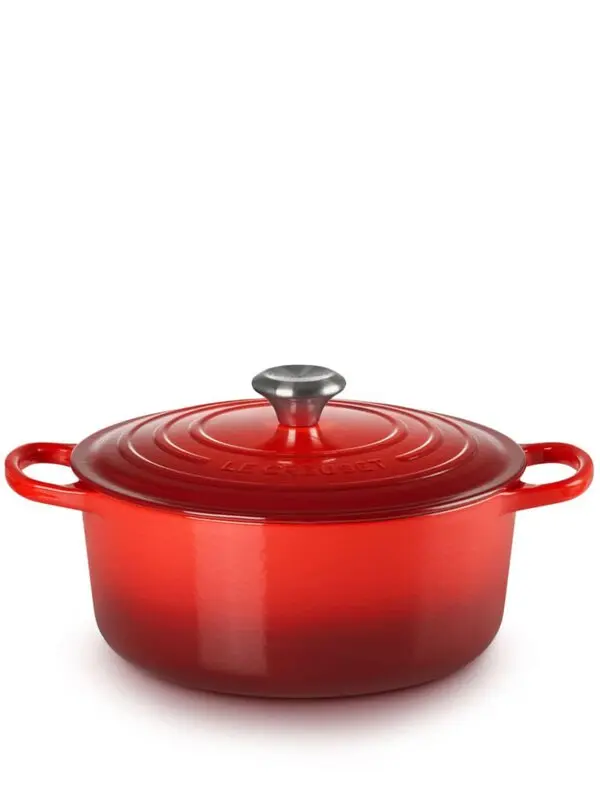 LE CREUSET Cocotte Cast Iron Casserole - Red