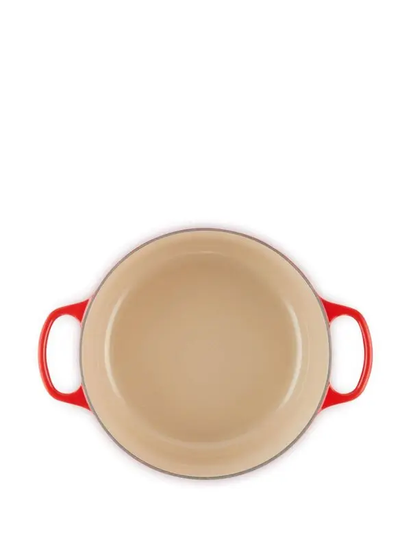 LE CREUSET Cocotte Cast Iron Casserole - Red