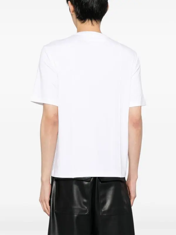 PETER DO Pleat-detail Cotton T-shirt