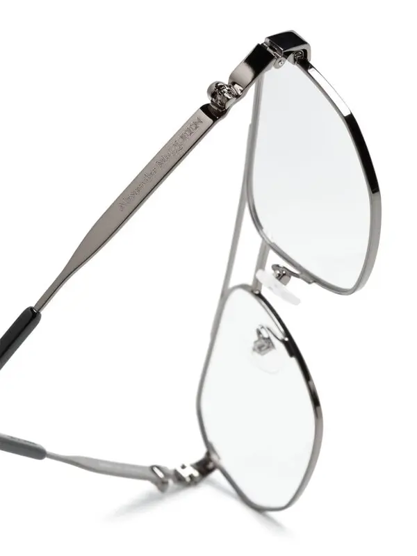 Alexander McQueen 0495o Pilot-frame Eyeglasses