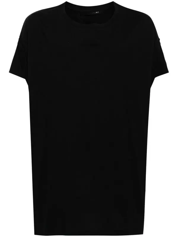 MARINA YEE Draped-detail Cotton T-shirt