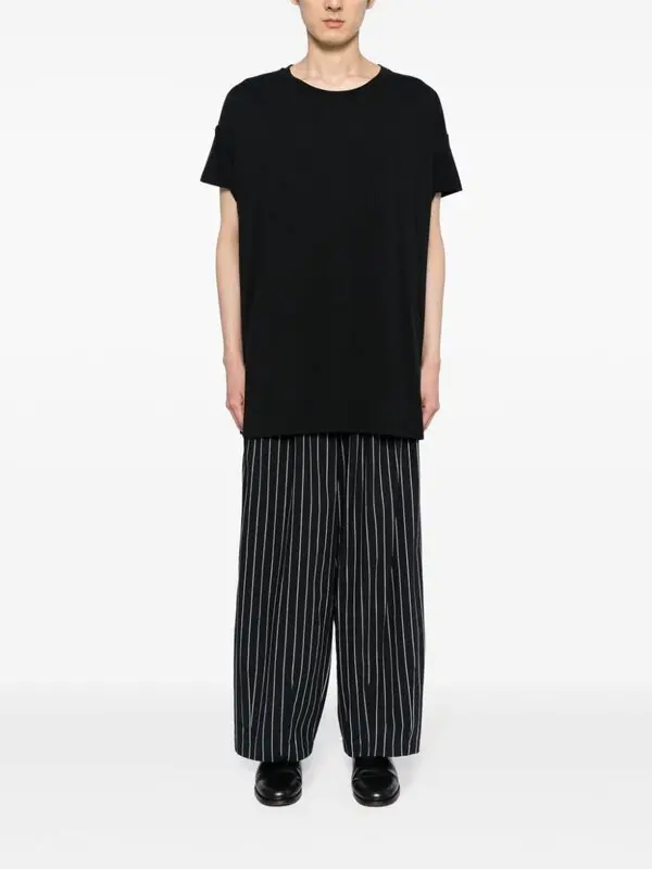 MARINA YEE Draped-detail Cotton T-shirt