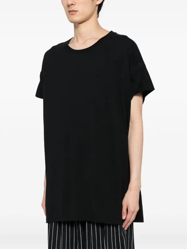 MARINA YEE Draped-detail Cotton T-shirt