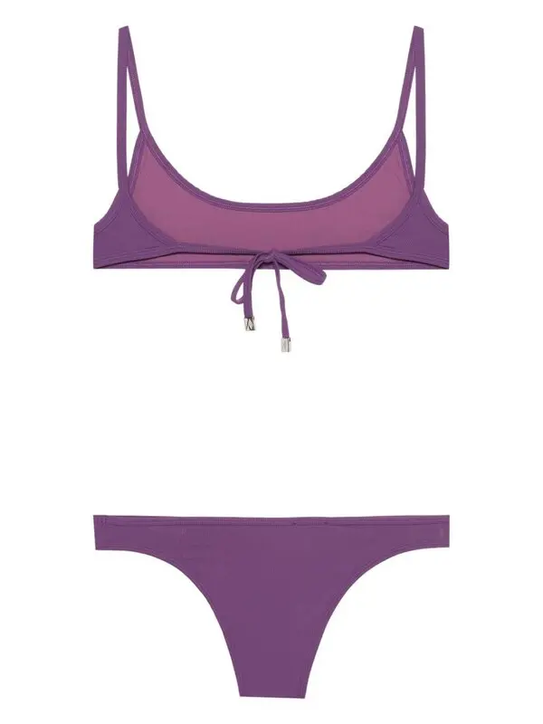 Attico Fine-ribbed Bikini