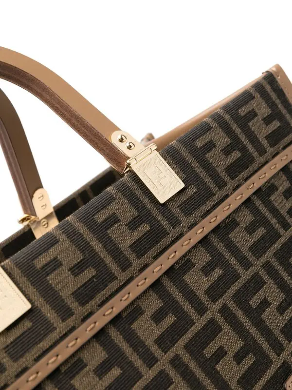 Fendi Sunshine Medium Tote - Brown
