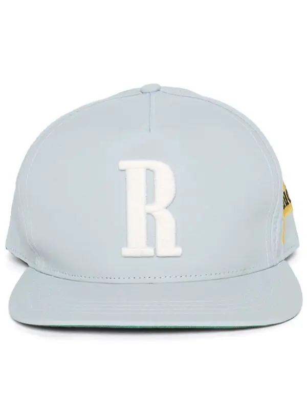 Rhude Logo-embroidered Cotton Cap - Blue