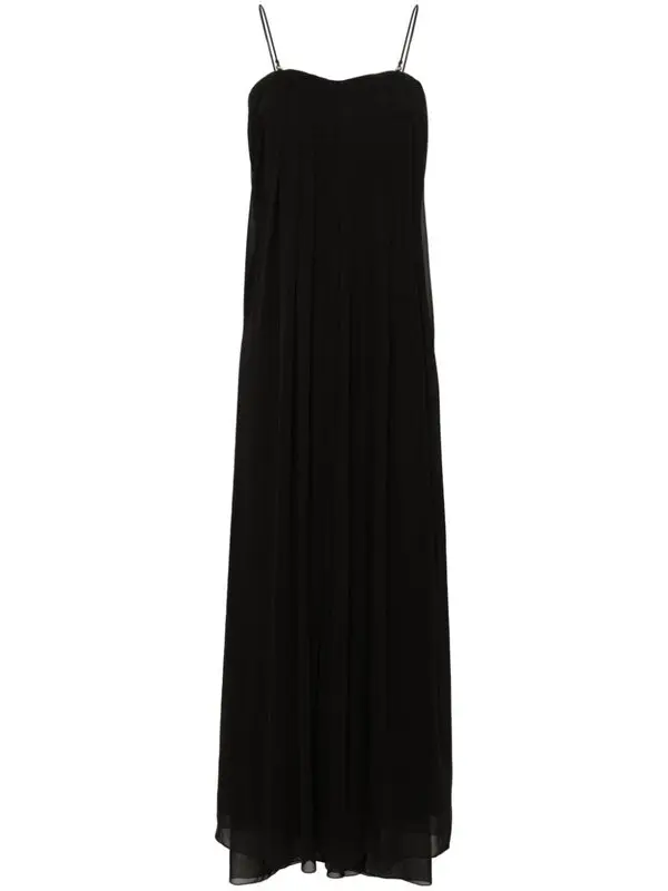 sachin and babi light blue dress Black Strapless Corset Ruffle Maxi Dress – Selene Dress main image 0