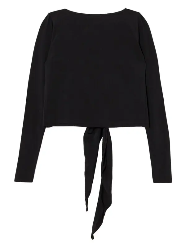 RE/DONE X Pamela Anderson Wrapped Cropped Top