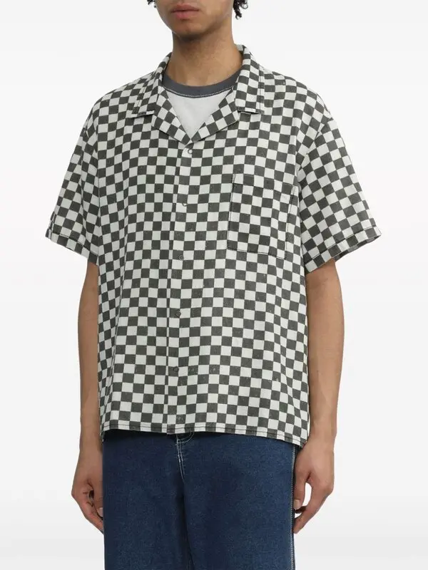 ERL Checked Short-sleeve Shirt