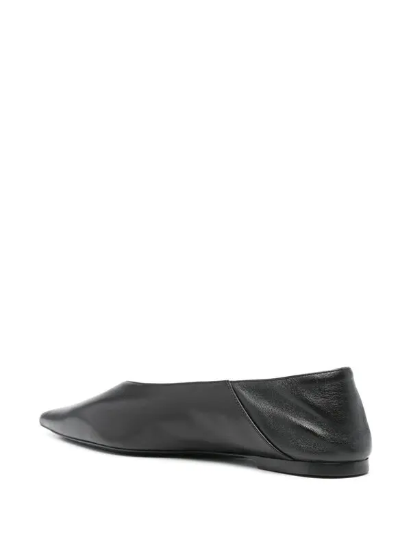 Saint Laurent Nour Ballerina Shoes - Black