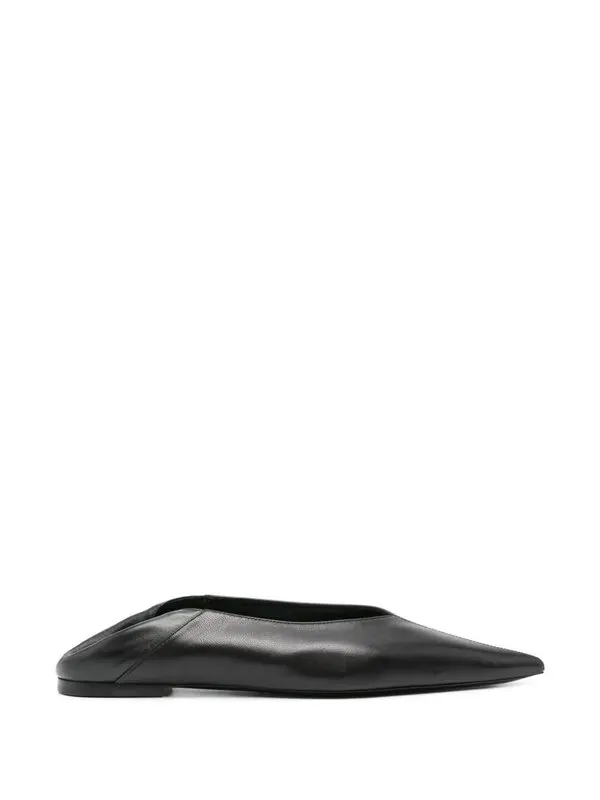 Saint Laurent Nour Ballerina Shoes - Black