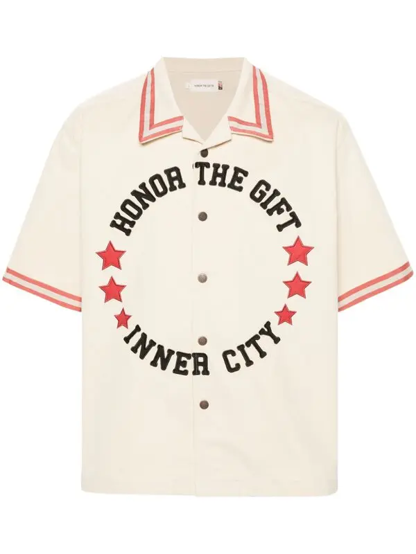 HONOR THE GIFT Tradition Logo-embroidered Shirt