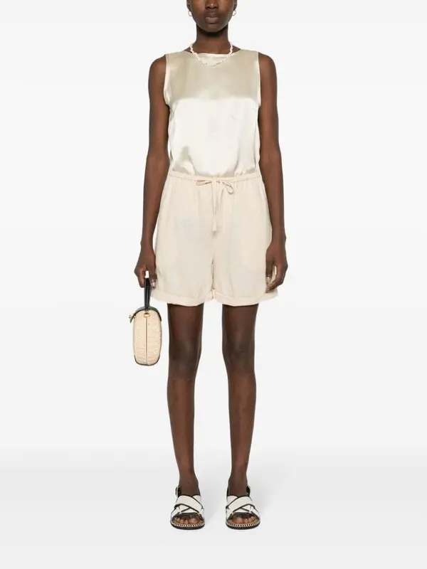 BY MALENE BIRGER Josea Slub-texture Shorts