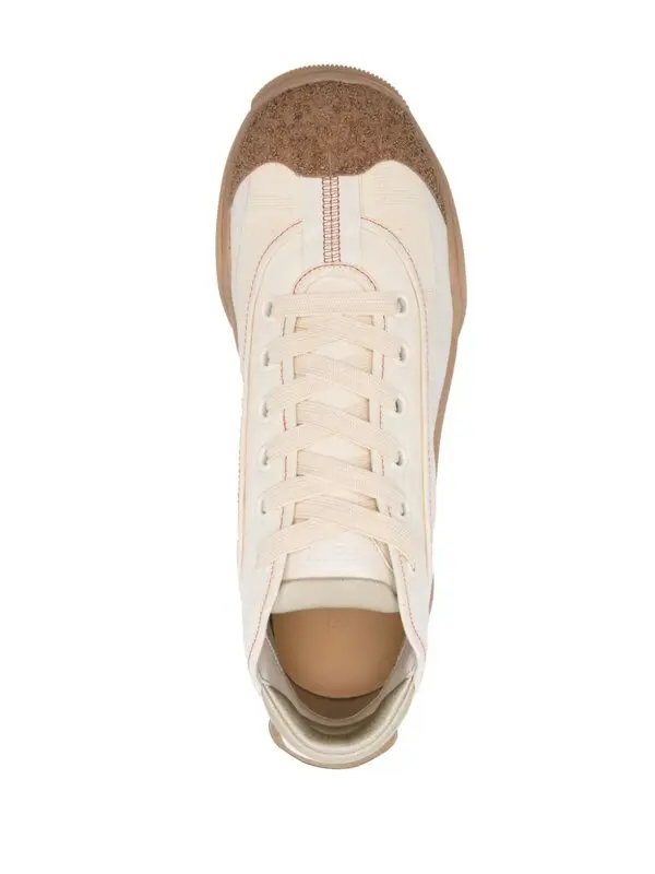 Fendi Lab Panelled Sneakers