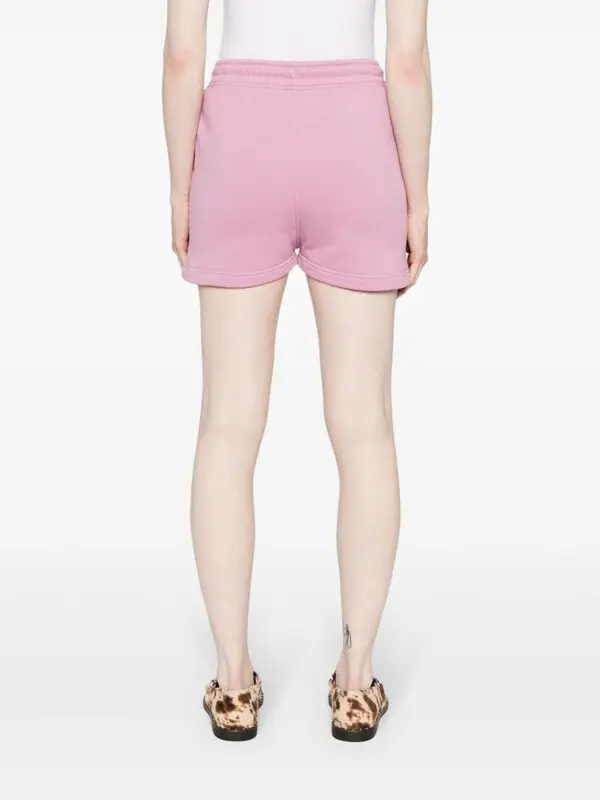 Maison Kitsuné Fox-patch Track Shorts - Pink