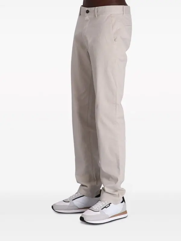 BOSS Mid-rise Stretch-cotton Chinos