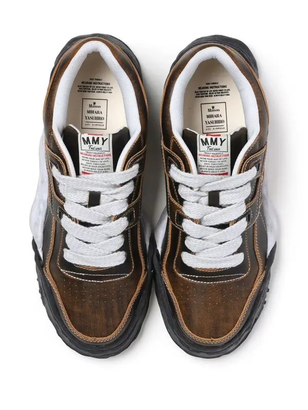 Mihara Yasuhiro Parker Og Sole Leather Sneakers
