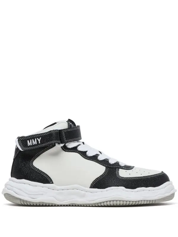 Mihara Yasuhiro Wayne Hi-top Sneakers - White