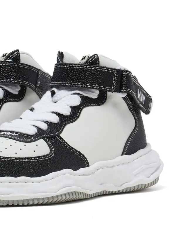 Mihara Yasuhiro Wayne Hi-top Sneakers - White