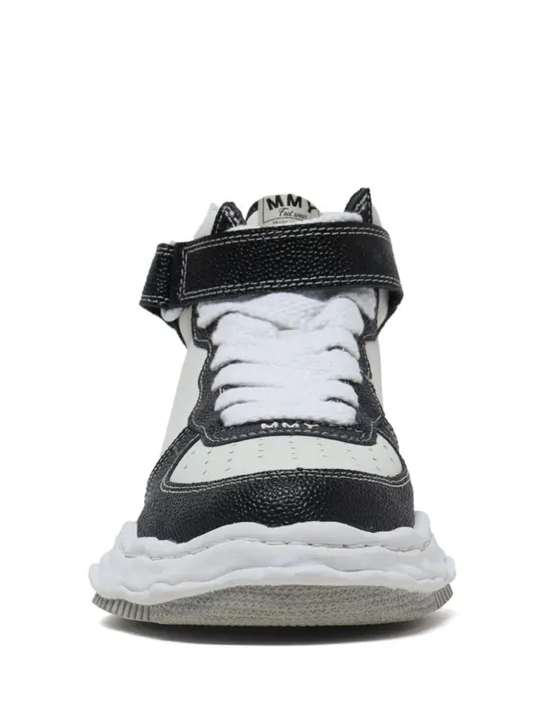 Mihara Yasuhiro Wayne Hi-top Sneakers - White
