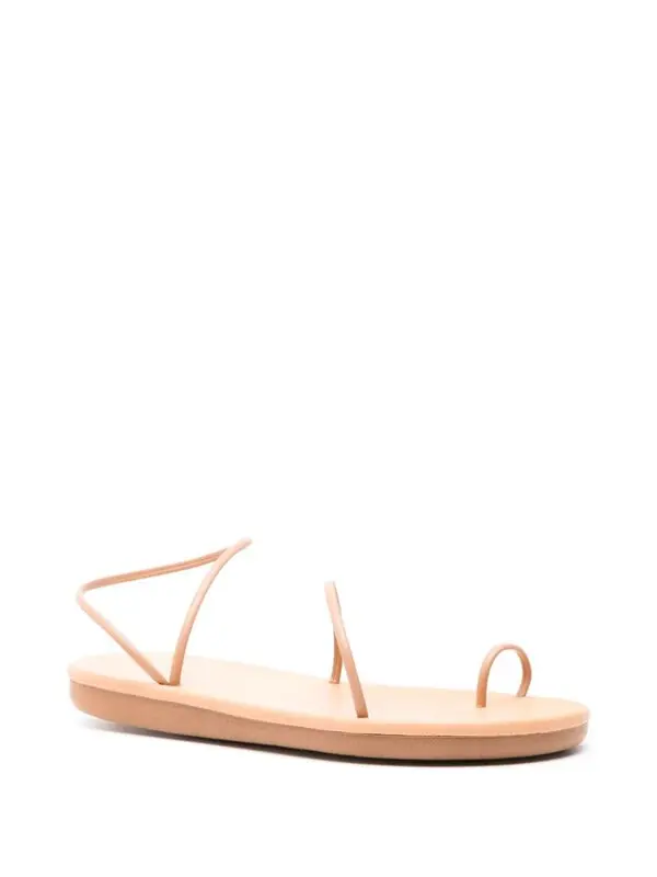 ANCIENT GREEK SANDALS Kansiz Leather Sandals - Neutrals