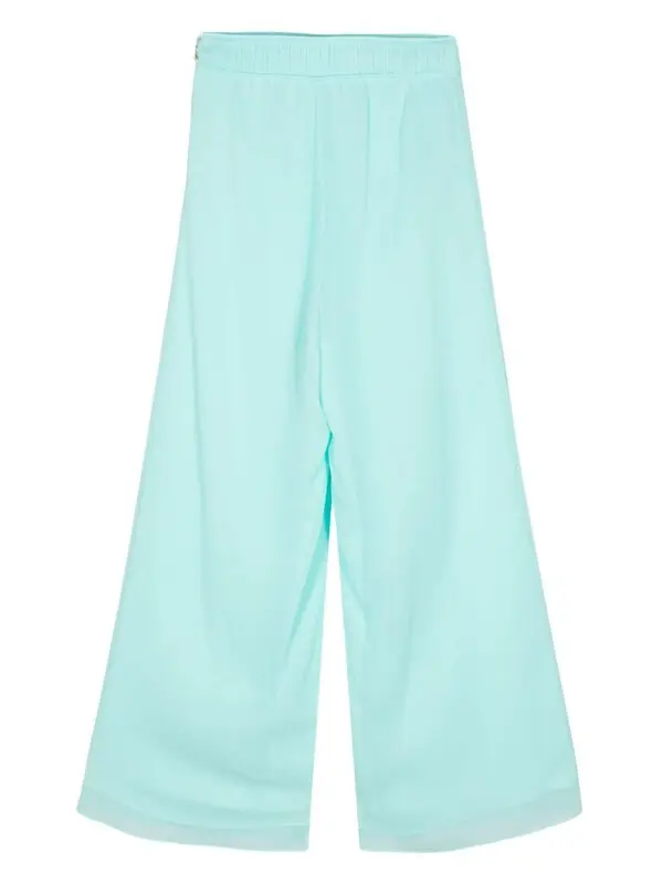 Patrizia Pepe Pleated Wide-leg Trousers