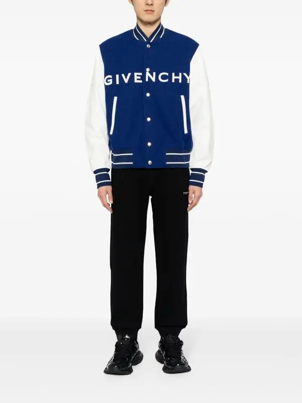 Givenchy Logo-appliqué Elasticated-waist Track Pants