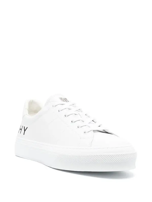 Givenchy Logo-print Leather Sneakers