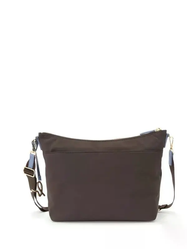 AGNÈS B. Logo-lettering Two-tone Crossbody Bag