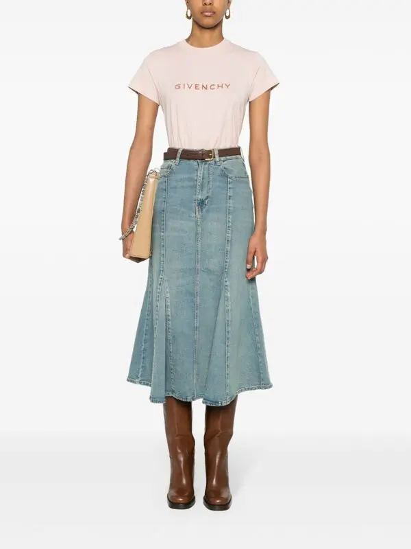 Givenchy Flocked Logo T-shirt