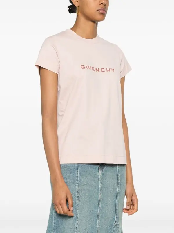 Givenchy Flocked Logo T-shirt
