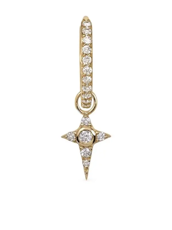 LARK & BERRY 9kt Yellow Celestial Diamond Charm - Gold