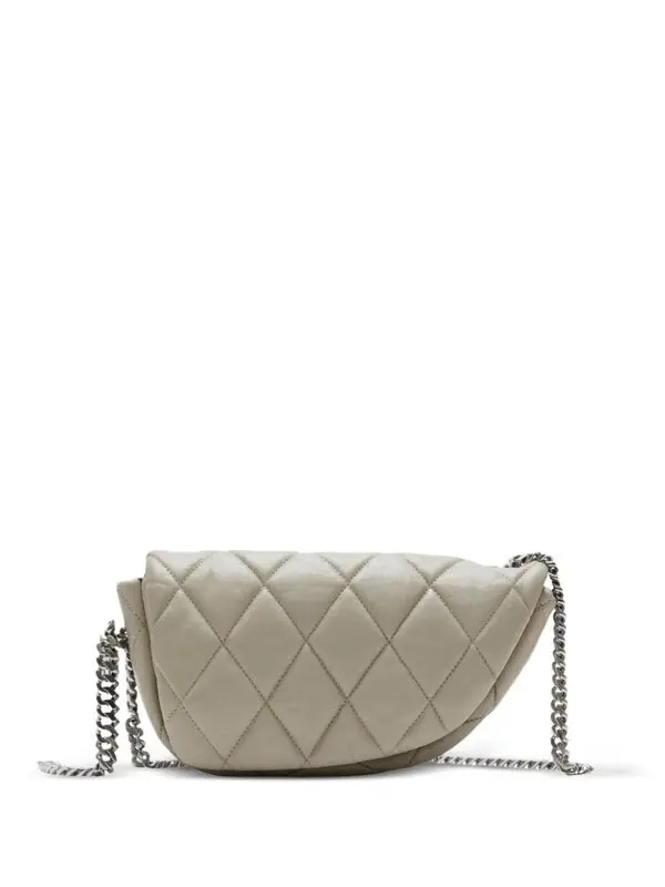 Burberry Shield Chain-link Shoulder Bag - Neutrals
