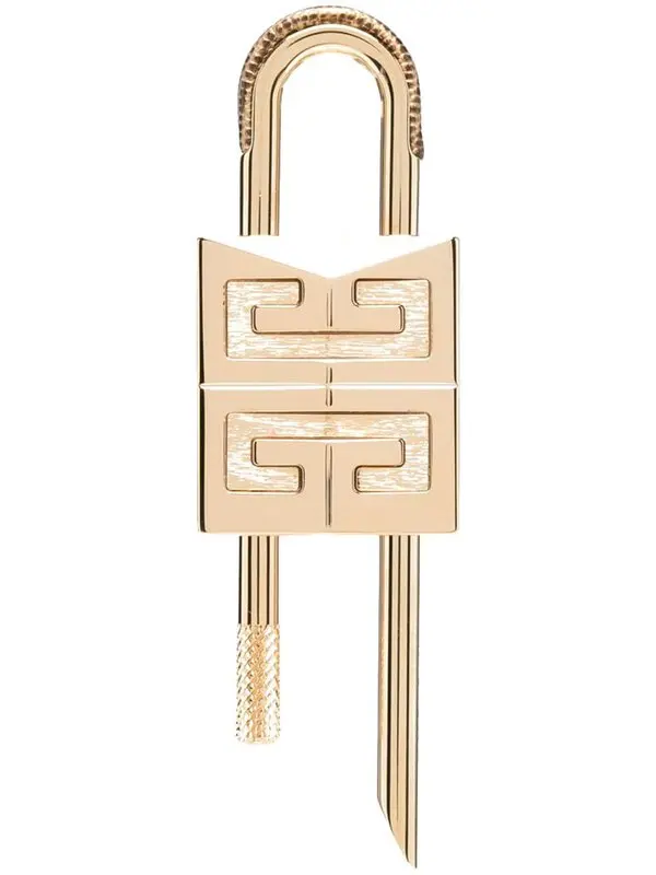 Givenchy 4g Padlock Keyring In Gold - 40% Off | Editorialist