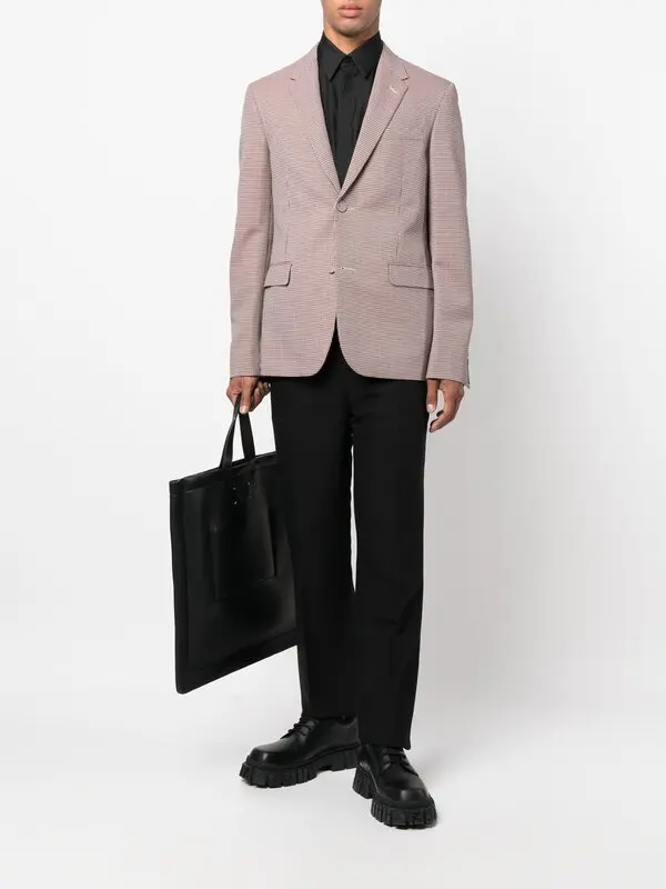 Fendi Single-breasted Houndstooth Blazer