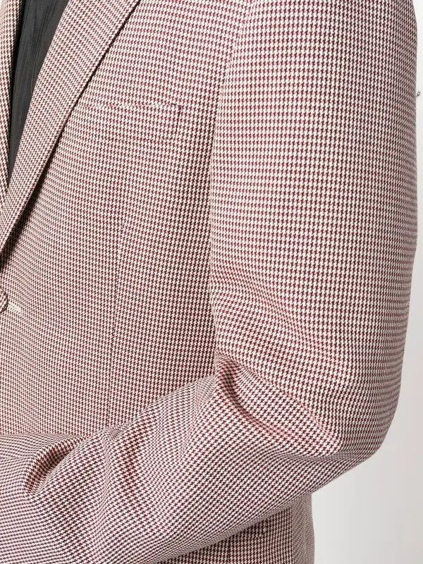 Fendi Single-breasted Houndstooth Blazer