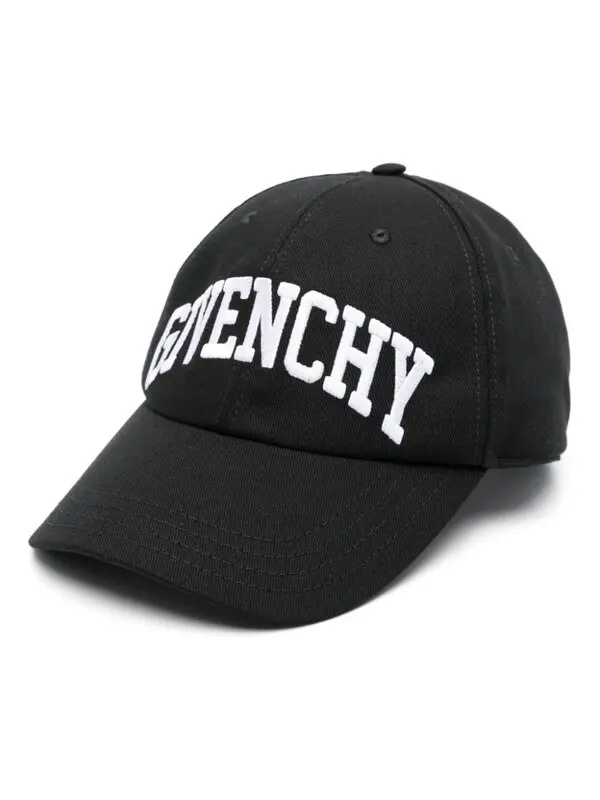 Givenchy Logo-embroidered Cap - Black