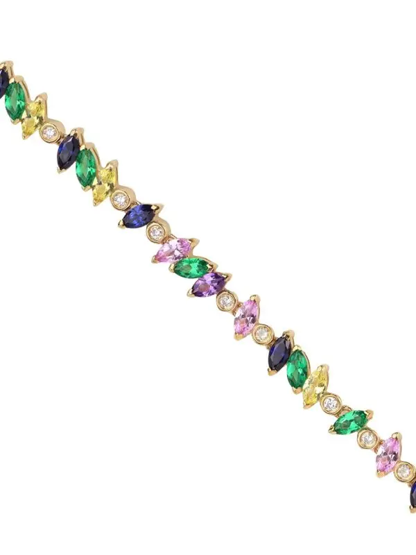LARK & BERRY 14kt Veto Sapphire Necklace