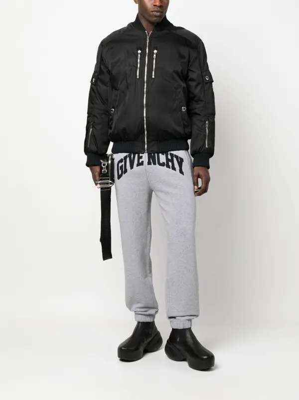Givenchy Logo-patches Cotton Track Pants
