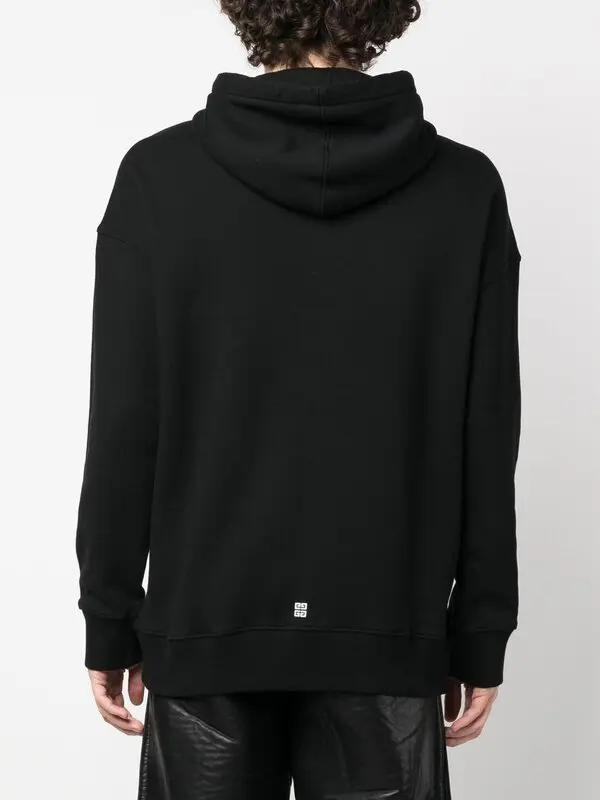 Givenchy Logo-print Drawstring Hoodie - Black