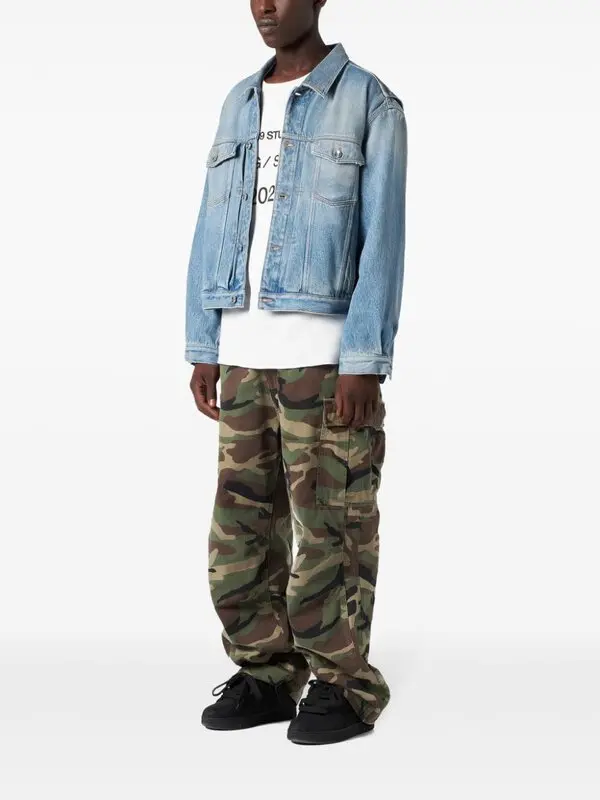 1989 STUDIO Logo-embossed Denim Jacket