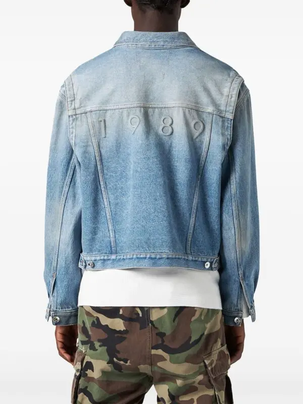 1989 STUDIO Logo-embossed Denim Jacket