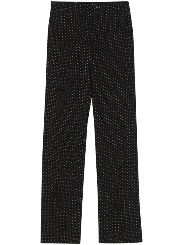 N°21 High-waist Straight-leg Trousers