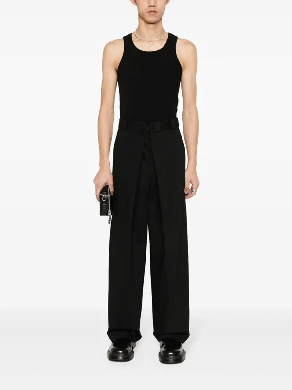 Givenchy Fine-ribbed Tank Top - Black