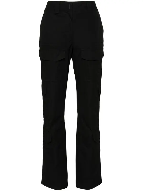 Givenchy Fine Check Pattern Cargo Trousers